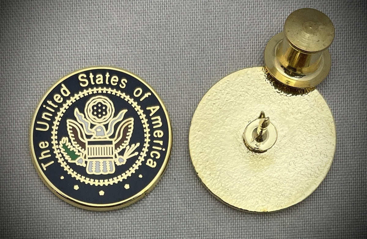 The United States of America Seal 0.75" Lapel Pin | Chaplain Badge