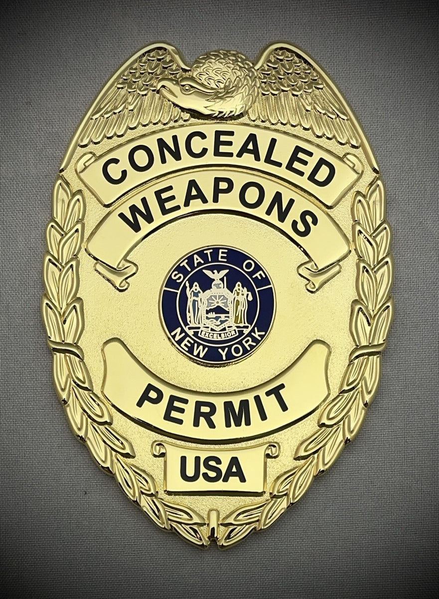 Concealed Weapons Permit Badge | Chaplain Badge