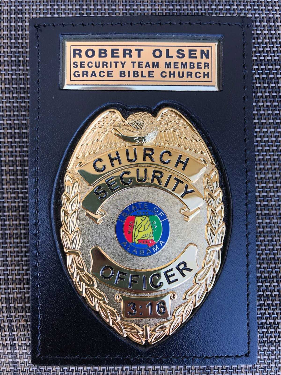 Church Security (Gold or Silver) | Chaplain Badge