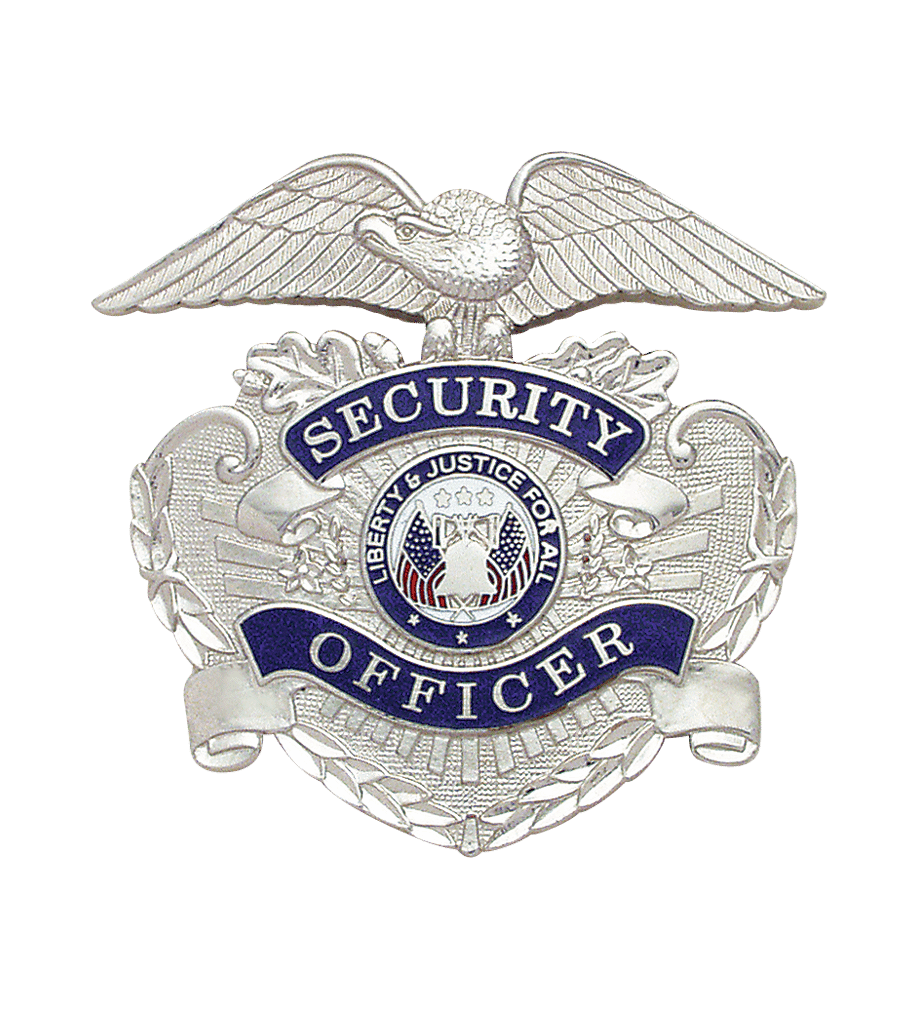 Security Officer Hat Badge - W58 | Chaplain Badge