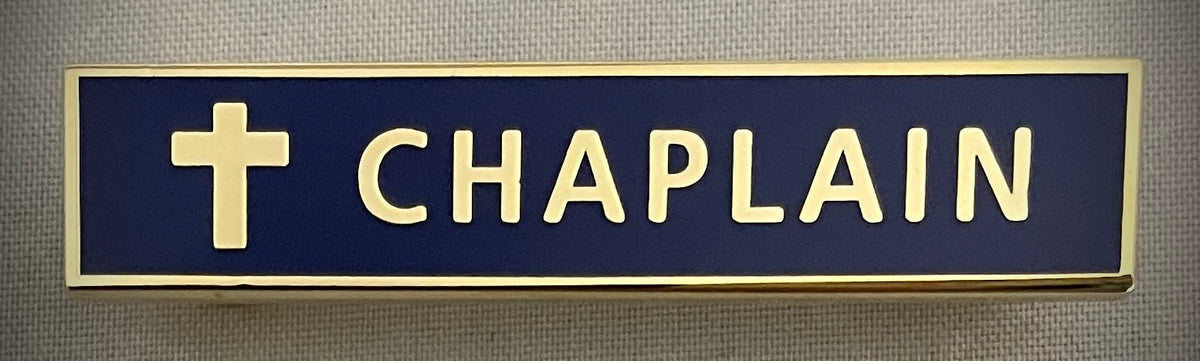 Chaplain Citation Bar | Chaplain Badge